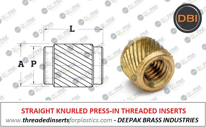 Press-In Threaded Inserts