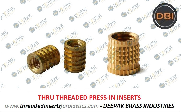 Press-In Threaded Inserts